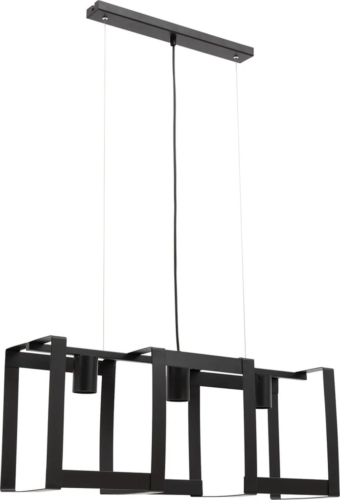 Giorri, 66x18x120cm závěsná 3 černý