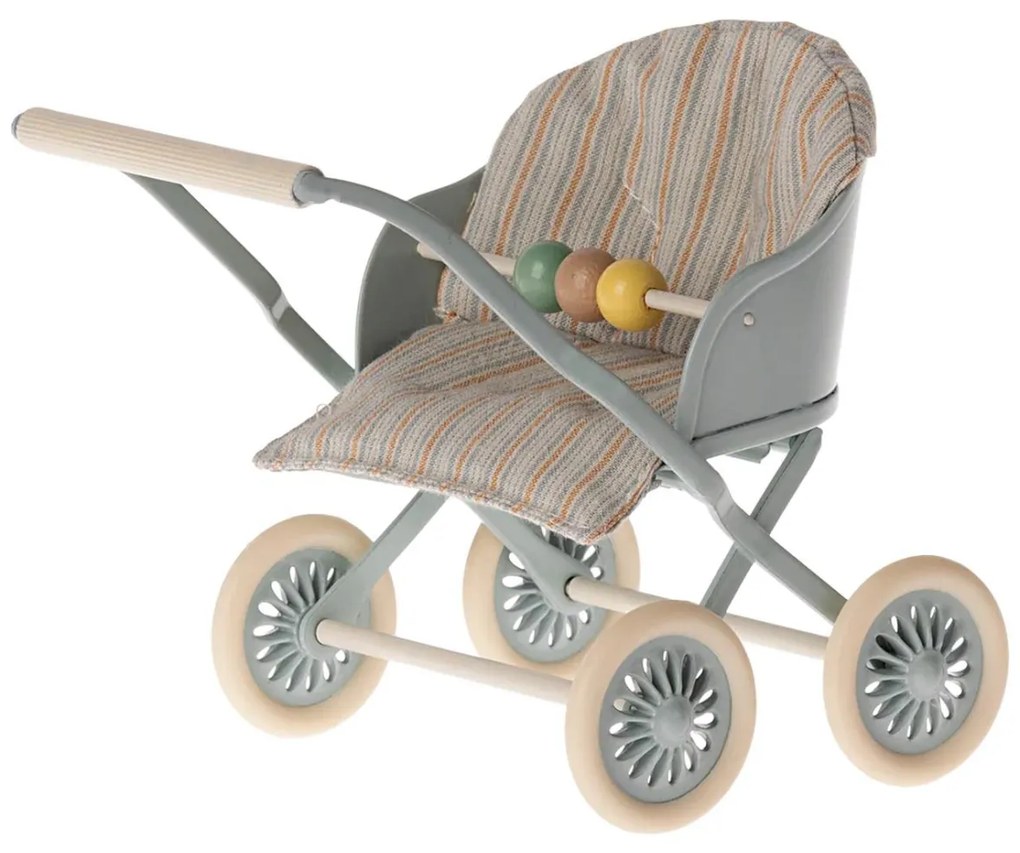 Kočárek pro myšky Maileg Baby Blue Maileg Biano.cz