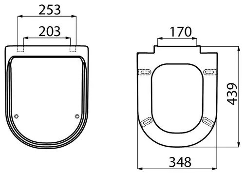 Sapho Antik WC sedátko soft close (KC3631) KC0303