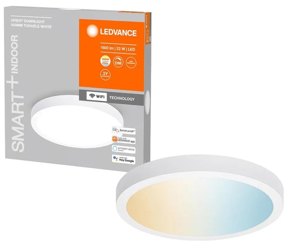 Ledvance - LED Stmívatelné stropní svítidlo SMART+ DOWNLIGHT LED/22W/230V Wi-Fi