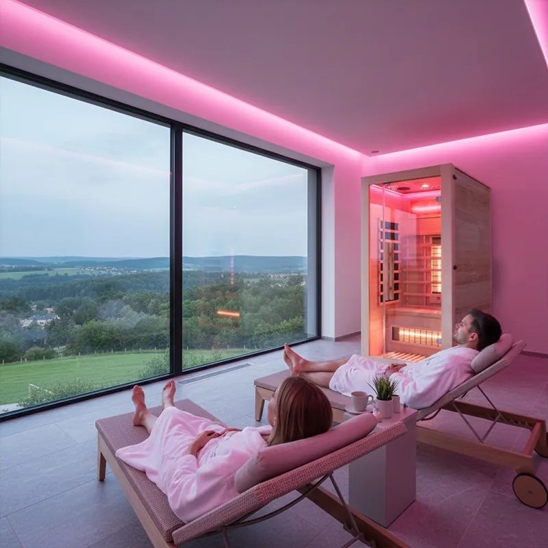 BPS-koupelny Infrasauna Relax HYD-2909 90x90, 1-2 osoby