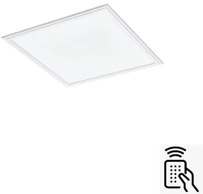 Eglo 98297 Salobrena-A Stropní svítidlo / LED panel 20W 2765K bílá + dálkový ovladač Stropní svítidla a stropnice