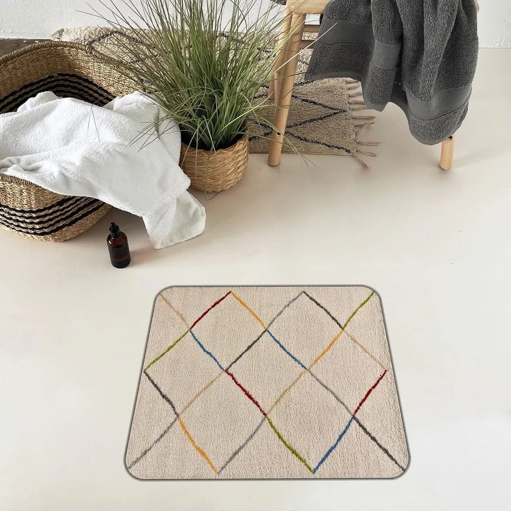 Béžové koupelnové předložky v sadě 2 ks 60x100 cm – Mila Home