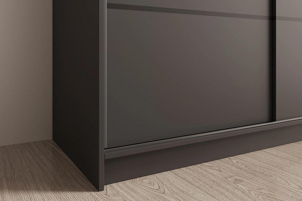 ADRK Furniture Posuvná skříň Calma 150 ADRK-SW-CAL-150-BB