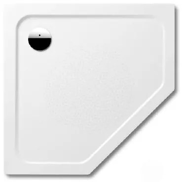 Kaldewei Avantgarde - Pětiúhelníková sprchová vanička Cornezza 673-2, 100x100 cm, antislip, s polystyrénovým nosičem, bílá 459335000001
