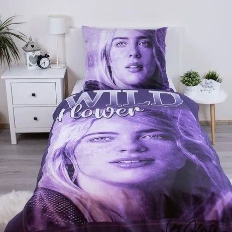 Jerry Fabrics Povlečení Billie Eilish 140x200, 70x90 cm