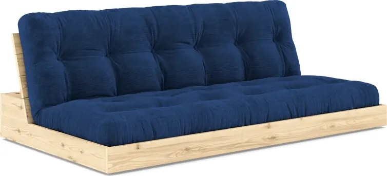 Karup Design Rozkládací pohovka BASE - 517 Royal Blue / Bez bočních boxů