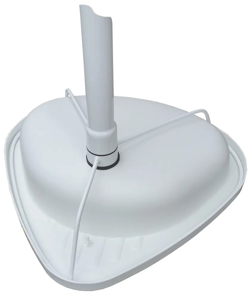 Vagnerplast otočné umyvadlo 55 x 56 cm VPWB5556OTU9N-01 pro bytové jádro