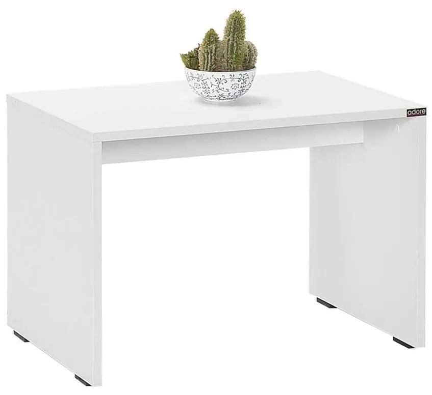 Adore Furniture | Konferenční stolek 43x60 cm bílá | AD0100