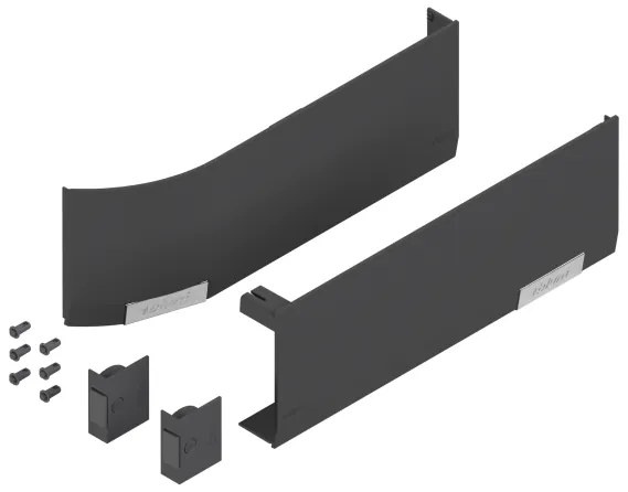 BLUM Sada krytek Aventos HF/HS/HL TOP pro SERVO DRIVE tmavě šedá
