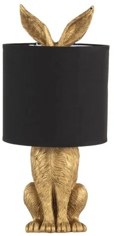 JACK THE RABBIT TABLE LAMP BLACK