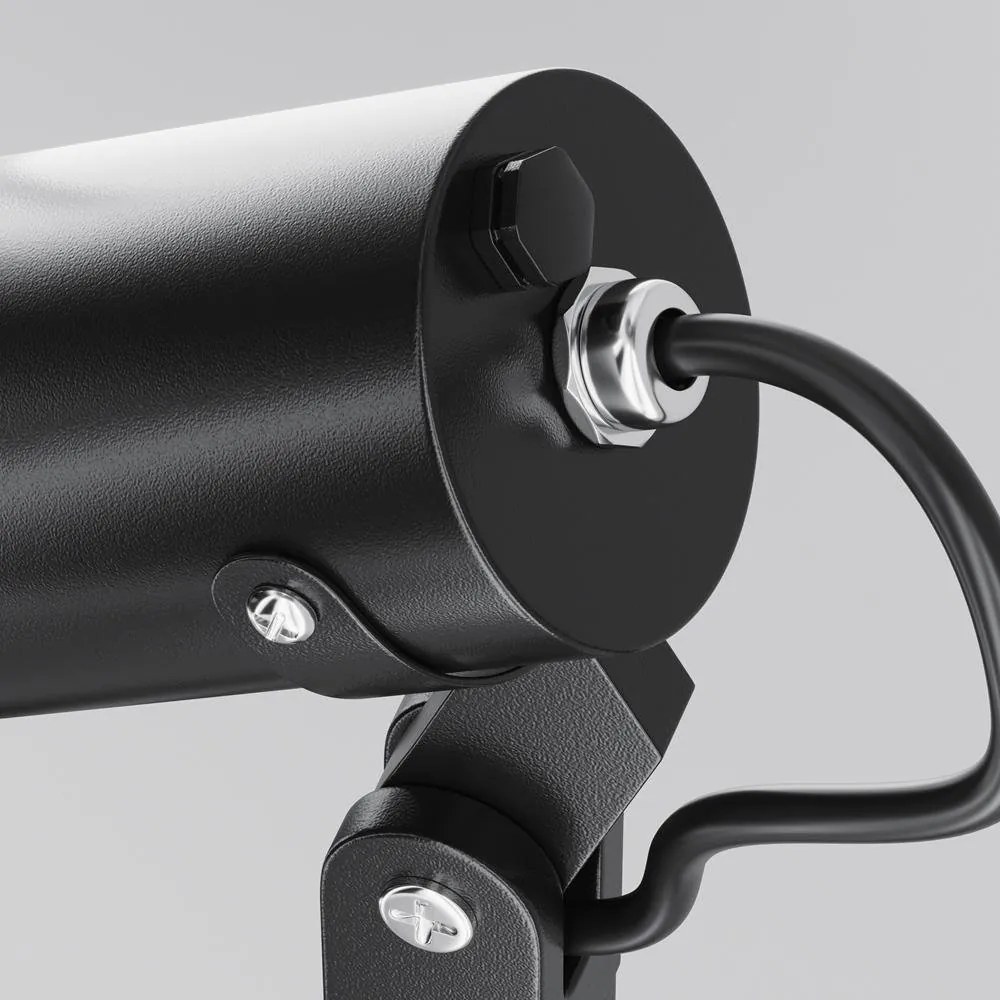 M O025FL-01B1 Venkovní stojací svítidlo Scope GU10 50W černý hliník IP65 - MAYTONI