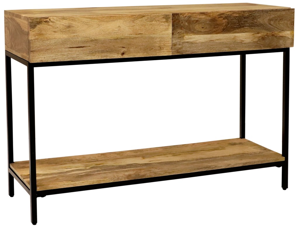 furniture-nabytek.cz - Dřevěný toaletní stolek 110x76x35 z masivu mango