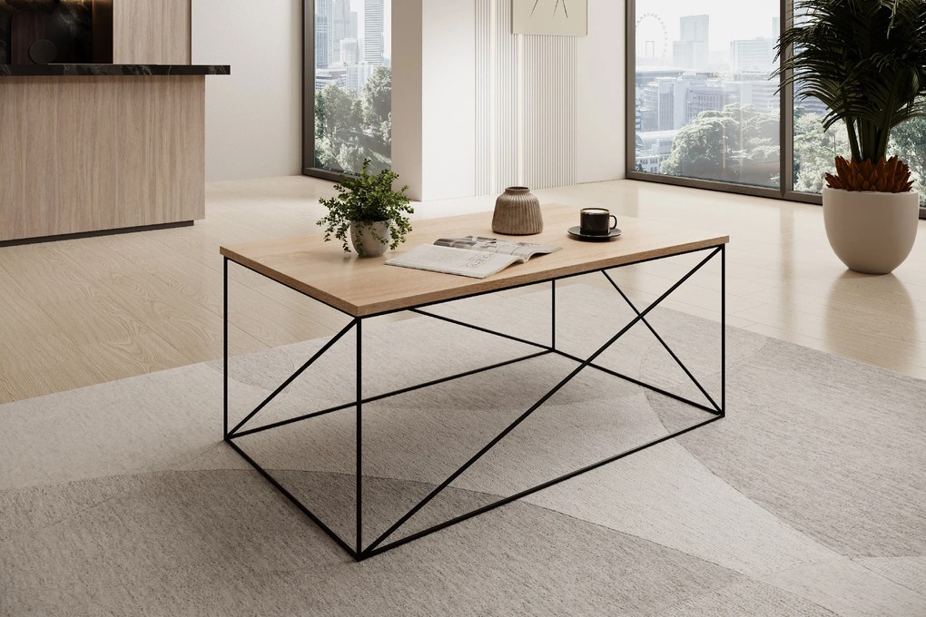 ADRK Furniture Konferenční stolek Dante CT-DAN-B-S