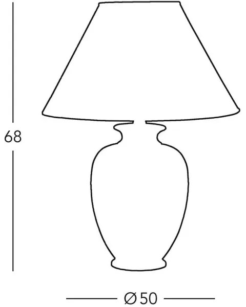 Kolarz 0014.75 - Stolní lampa GIARDINO 1xE27/100W/230V