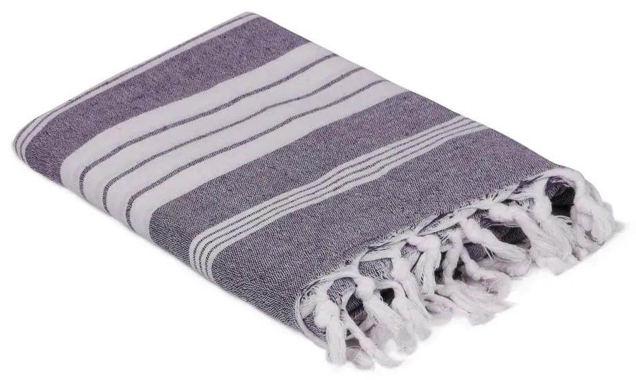 Fialový ručník, 170 x 90 cm