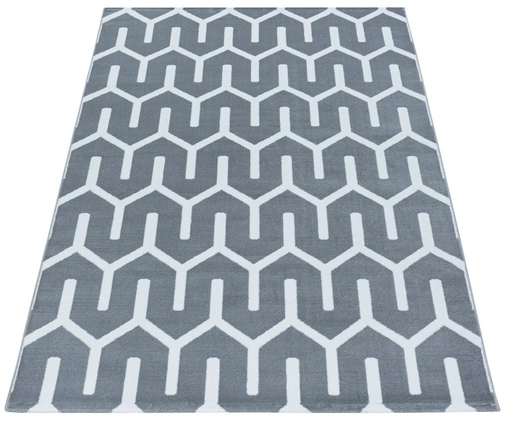 Ayyildiz Kusový koberec COSTA 3524, Šedá Rozměr koberce: 140 x 200 cm