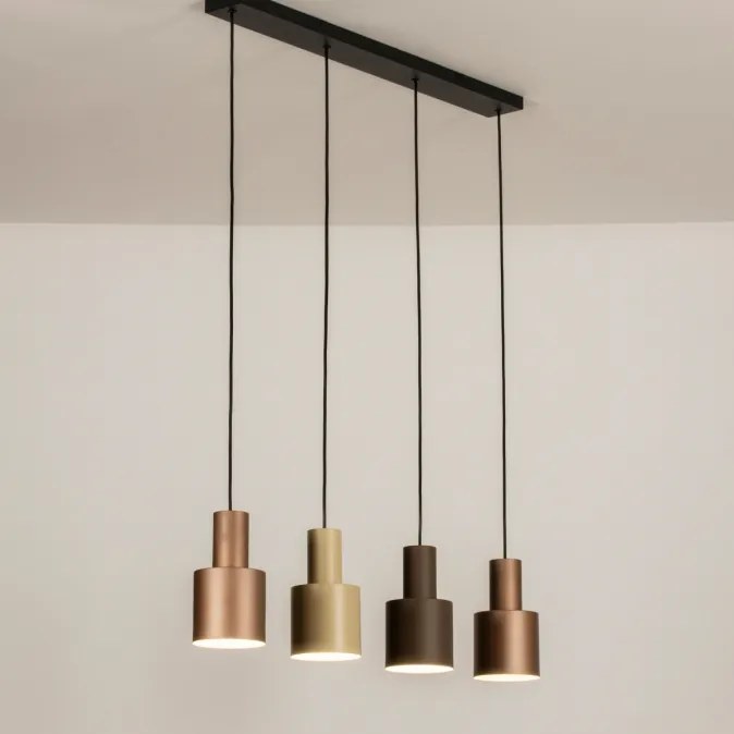 Závěsné designové svítidlo nad stůl Verticolla Brown 4