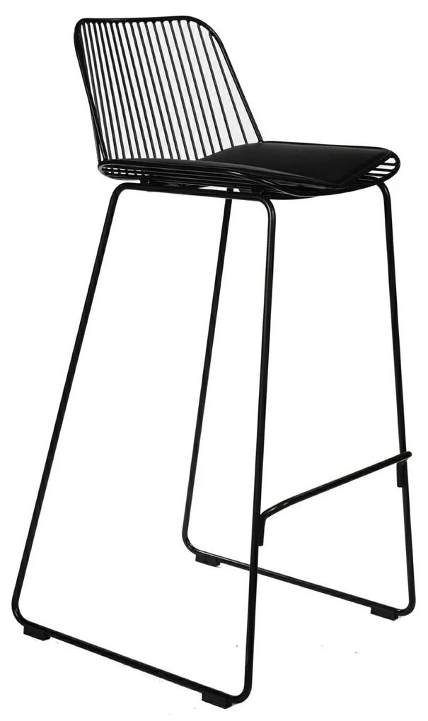Culty Černá barová židle Amelia 100 cm