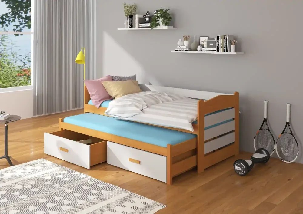 Postel dvojitá TIARRO 200x90 olše
