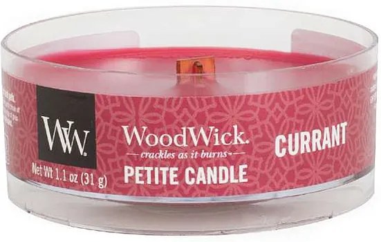 WoodWick – Petite Candle vonná svíčka Rybíz, 31 g