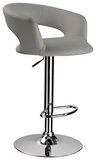 Barová židle KROKUS C328 - šedá
