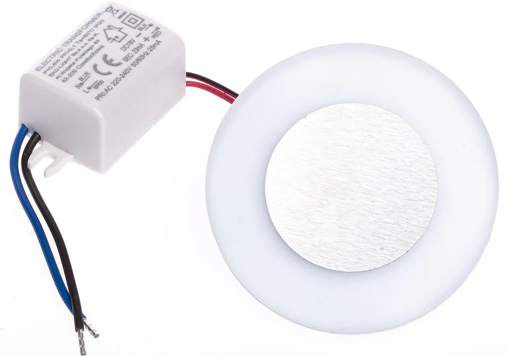 Schodišťové LED svítidlo Oti, 1x LED 0,6w, 3000k, s, pohybový senzor