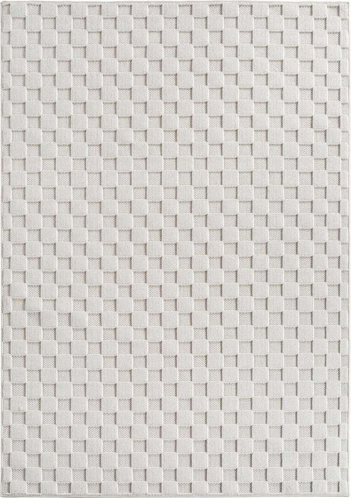 Ayyildiz, Kusový koberec Helix 2203 cream, 280x370, bílá, chodba / předsíň