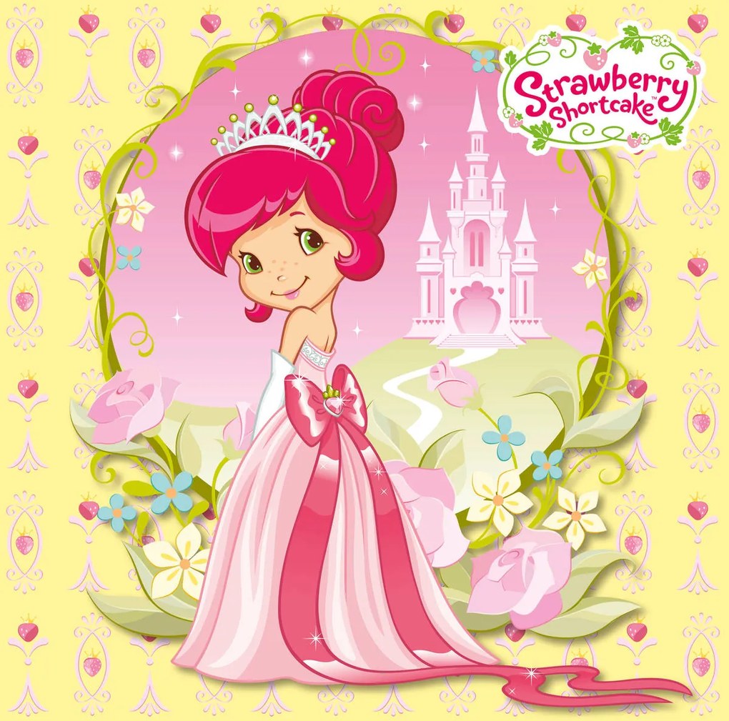 AKIM Omalovánky čtvercové Jahůdka (Strawberry Shortcake) 708698