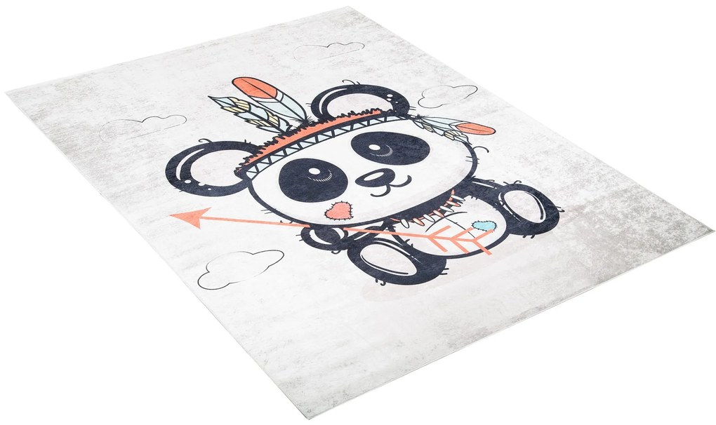 Dětský koberec s motivem rozkošné indické pandy