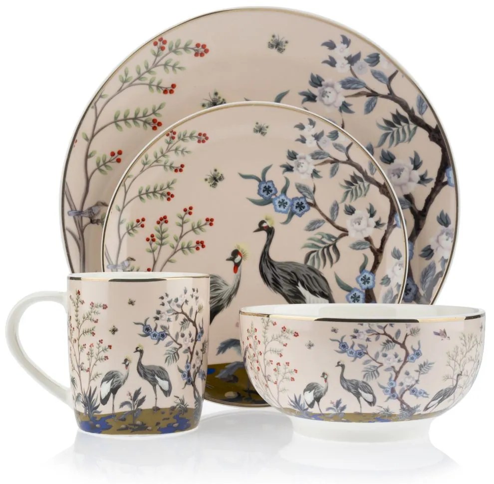 Porcelánový talíř Ashley 2, (fi) 26 cm, vícebarevný