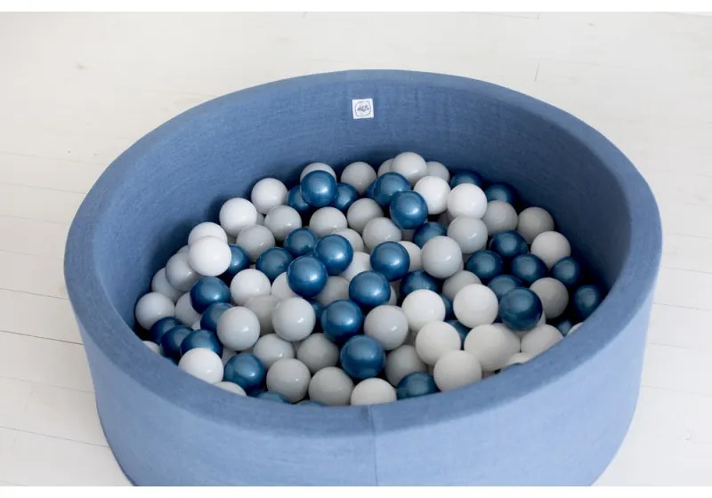 Suchý Bazének s míčky kulatý Basic L + 150 míčků