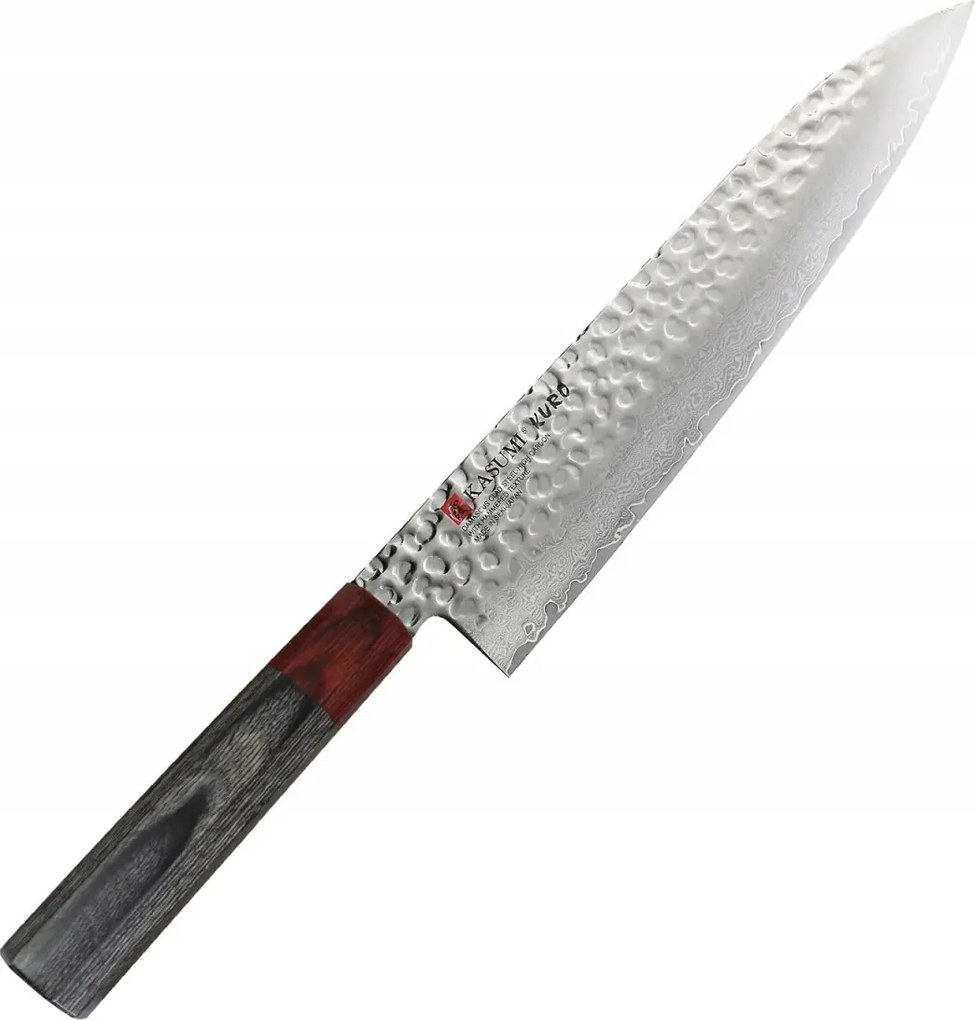 Nůž šéfkuchaře Kasumi Kuro 21 cm [KURO52-GR], damaškový, šedý