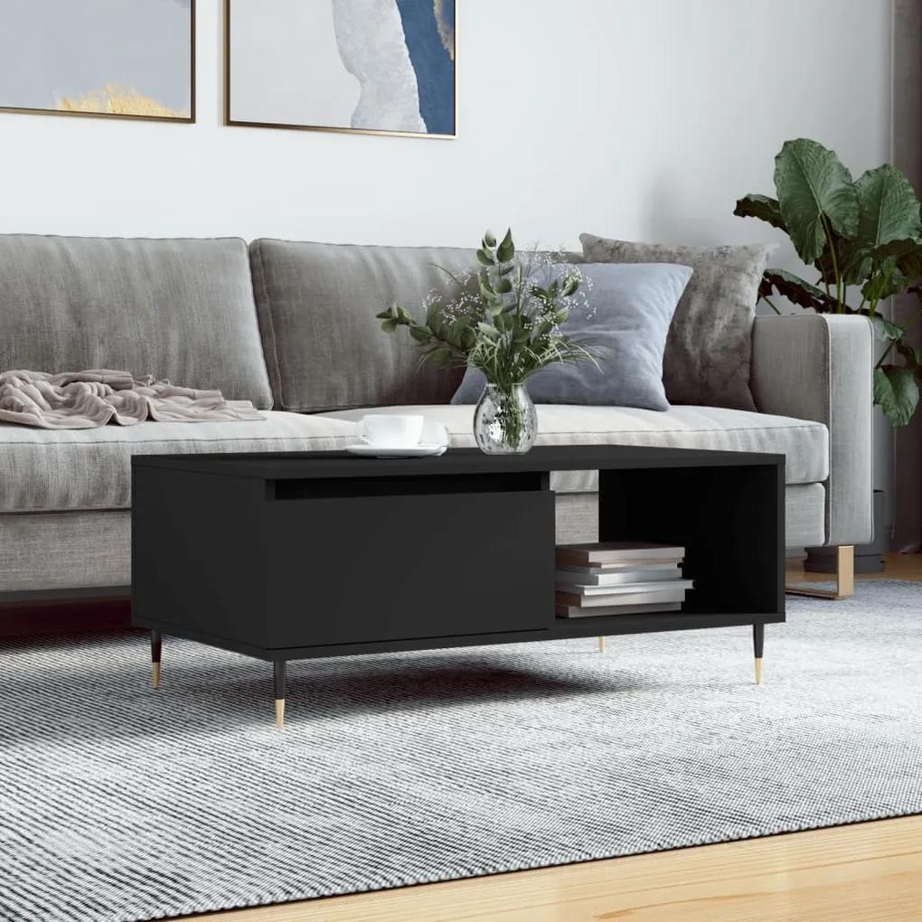 vidaXL Konferenční stolek 90x50x36,5 cm kompozitní dřevo [830558] Barva: Betonová šedá