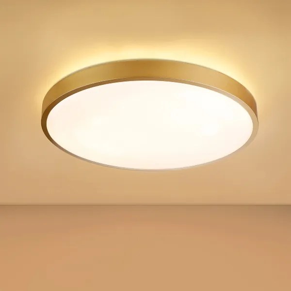 Brilagi - LED Stmívat. svítidlo GLASS POOL DOUBLE LED/60W/230V 50 cm zlatá + DO