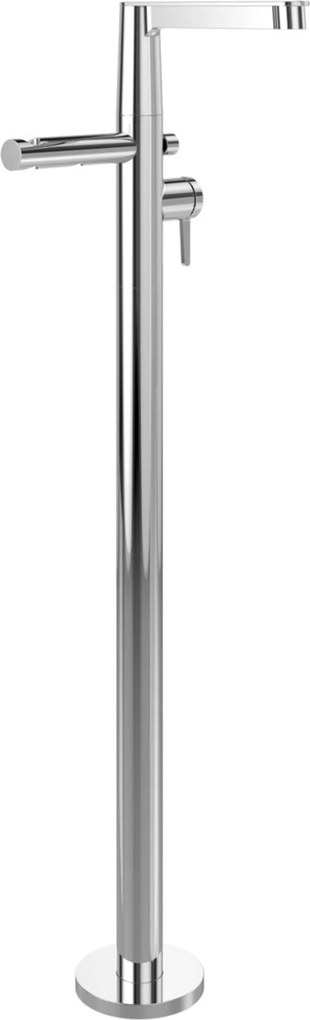 Villeroy & Boch Conum - Vanová baterie do podlahy, chrom TVT12700400061