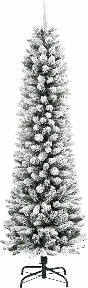 Umělý vánoční stromeček Bílá 120 cm PVC, kov a plast 3396082