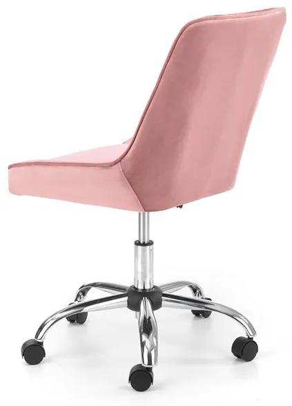 HALMAR RICO dětská židle růžová