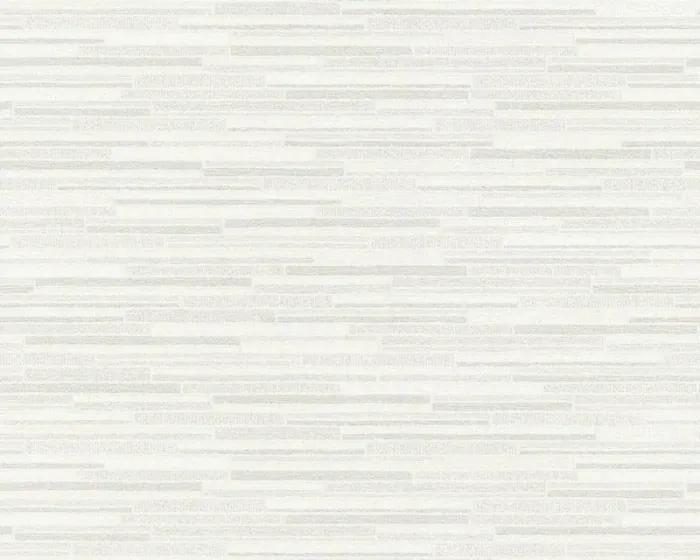 7097-21 tapety na zeď Best of Wood'n Stone | 0,53 x 10,05 m | šedá, bílá