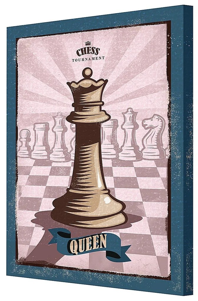 Obraz na plátně Vintage Chess II