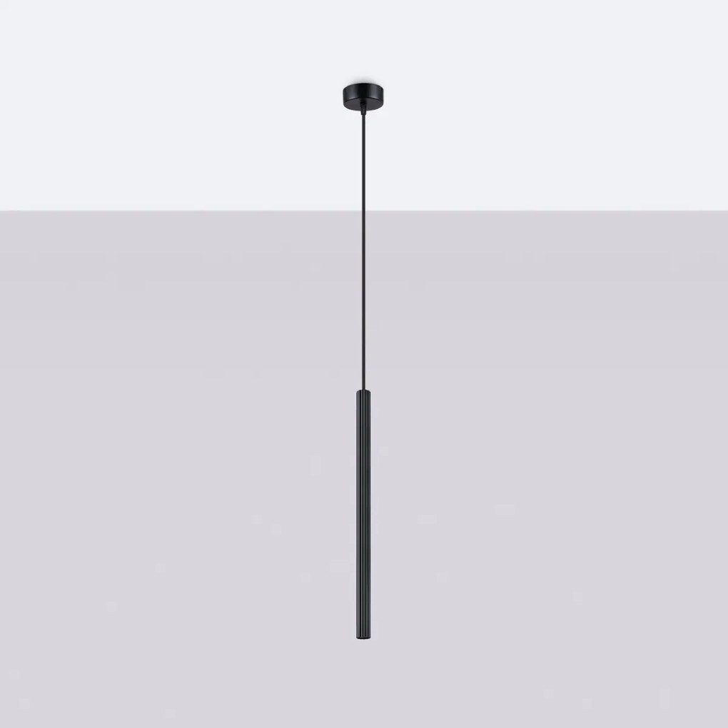 Sollux Lighting Závěsné svítidlo ARCHE 1 černé
