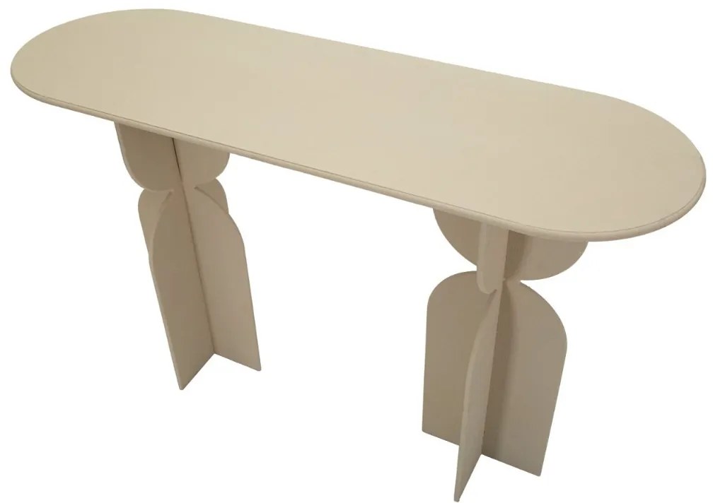 Designová konzole Takehiko 120 cm krémová