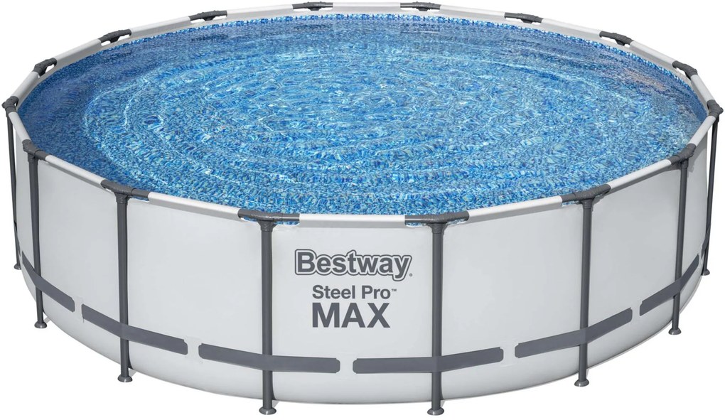 BESTWAY Steel Pro Max Bazén 488 x 122 cm, kartušová filtrace 5612Z