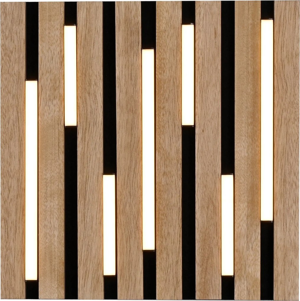 Tchibo - Stropní svítidlo s akustickým panelem Just Light, čtvercové