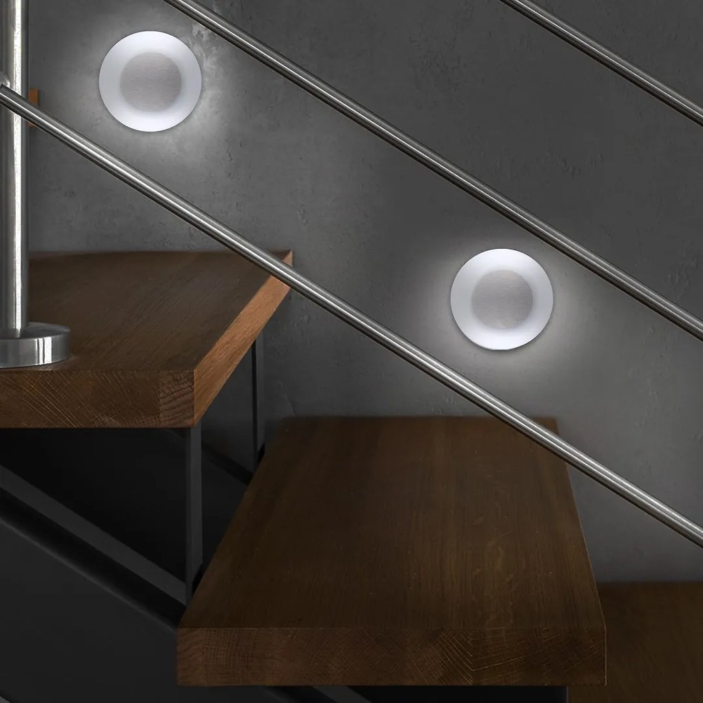 Schodišťové LED svítidlo Oti, 1x LED 0,6w, 6500k, s