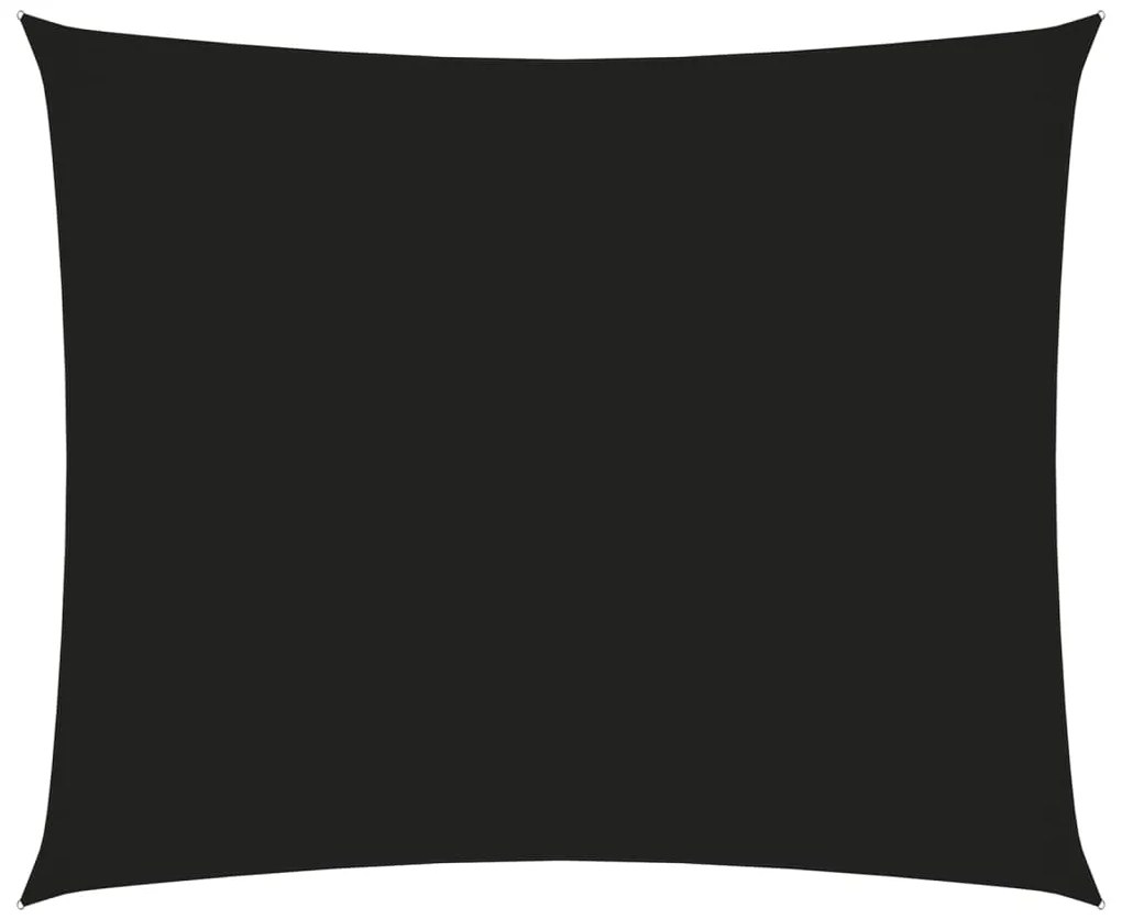 135750 vidaXL Stínící plachta oxfordská látka obdélníková 2 x 3 m černá