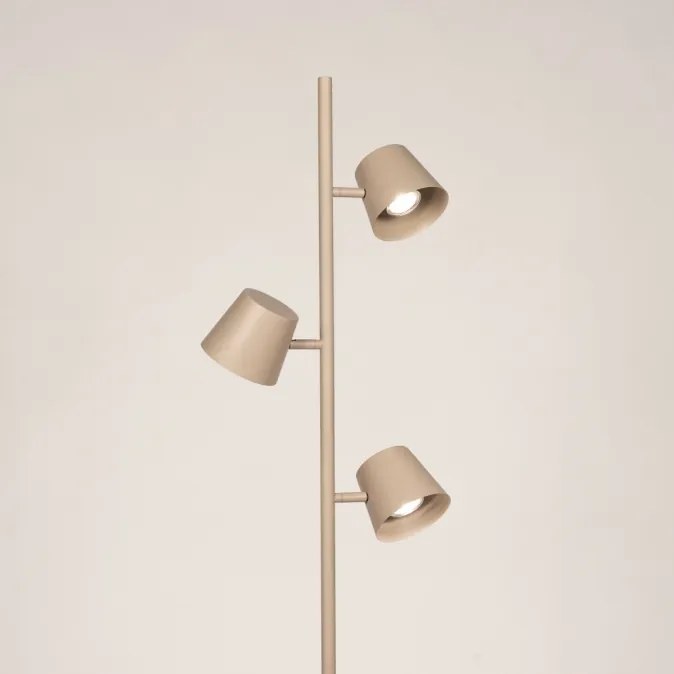 Stojací lampa Snap Fosca Dark Taupe Trio