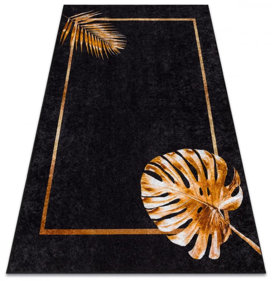 Kusový koberec Achila černozlatý 120x170cm