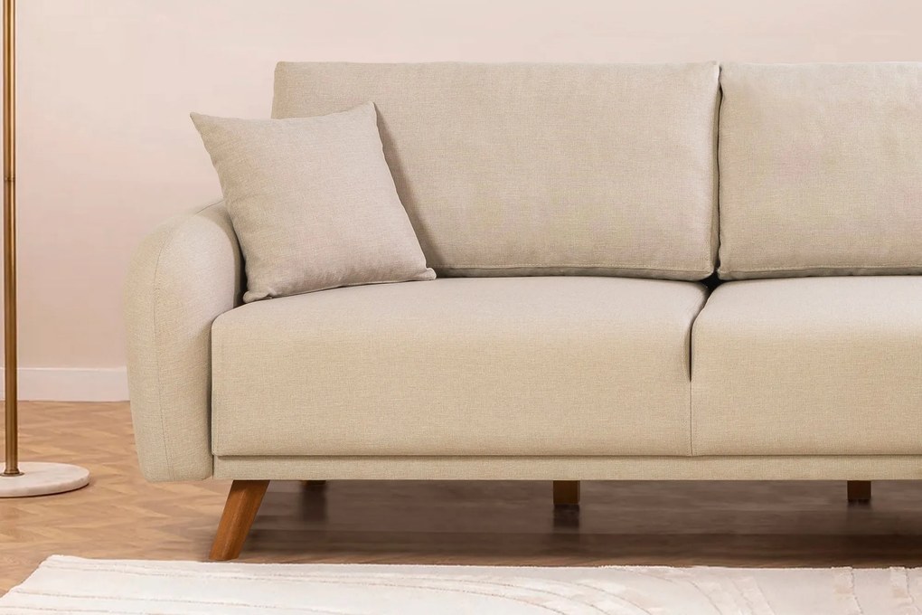 Hanah home Rohová pohovka HERA krémová pravá 297 cm 867UNQ1943