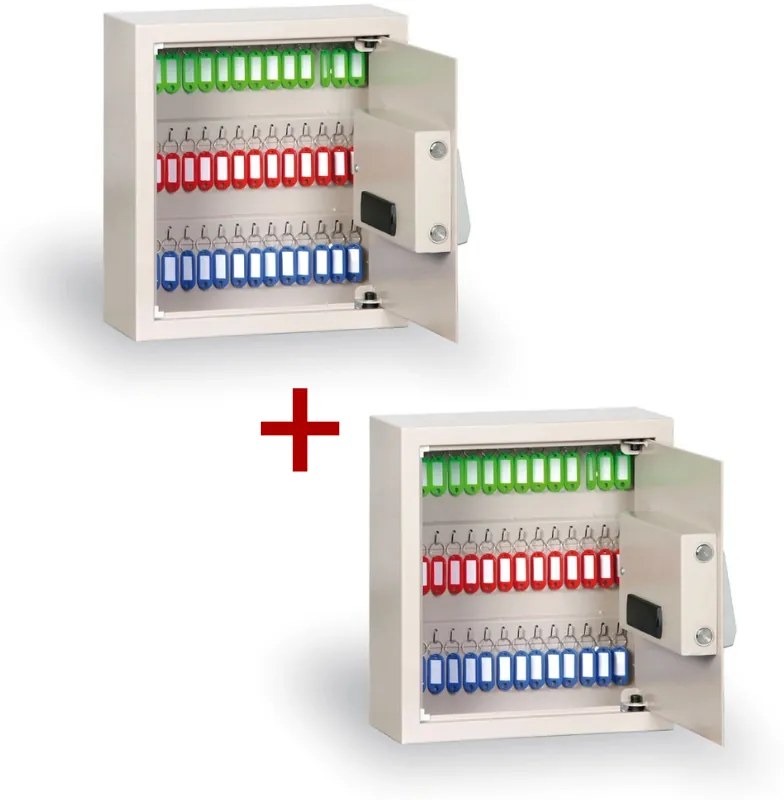 Sejf na klíče s elektronickým zámkem, 76 klíčů,  1+1 ZDARMA